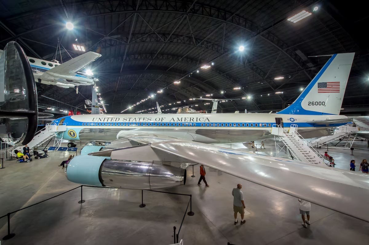 Inside the Air Force One plane used by 8 presidents, where Lyndon B ...