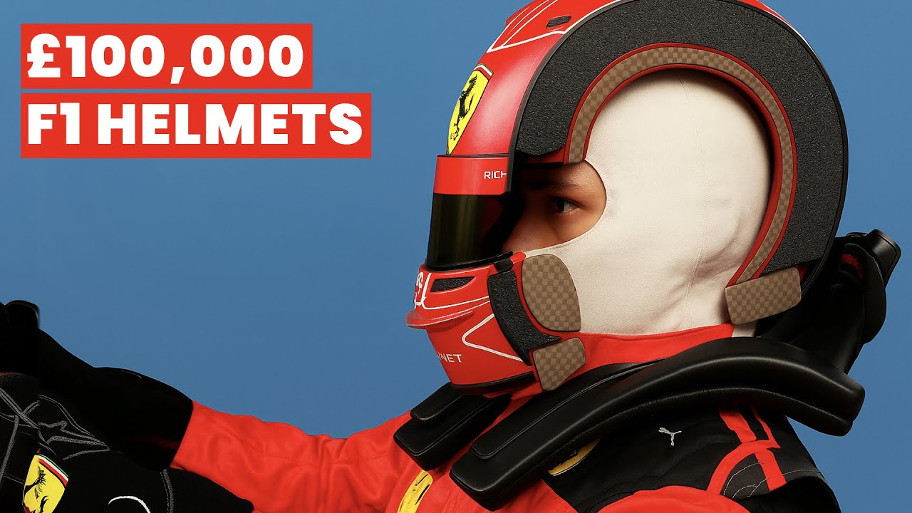 How F1’s Strongest Helmet Is Engineered to Protect Drivers