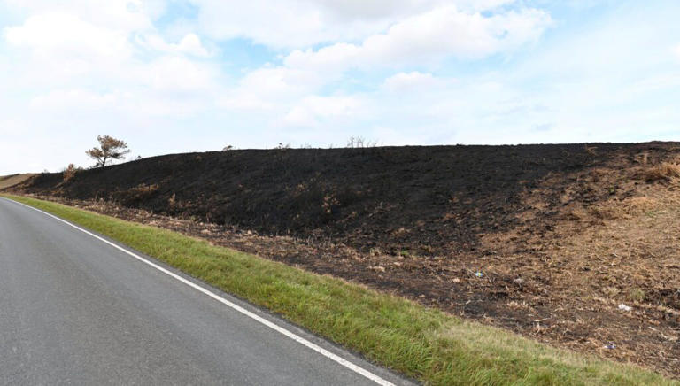 More than a dozen WW2 bombs explode as firemen battle moor blaze