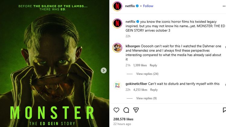 Netflix's 'Monster' Season 3 to feature Ed Gein story with Charlie ...