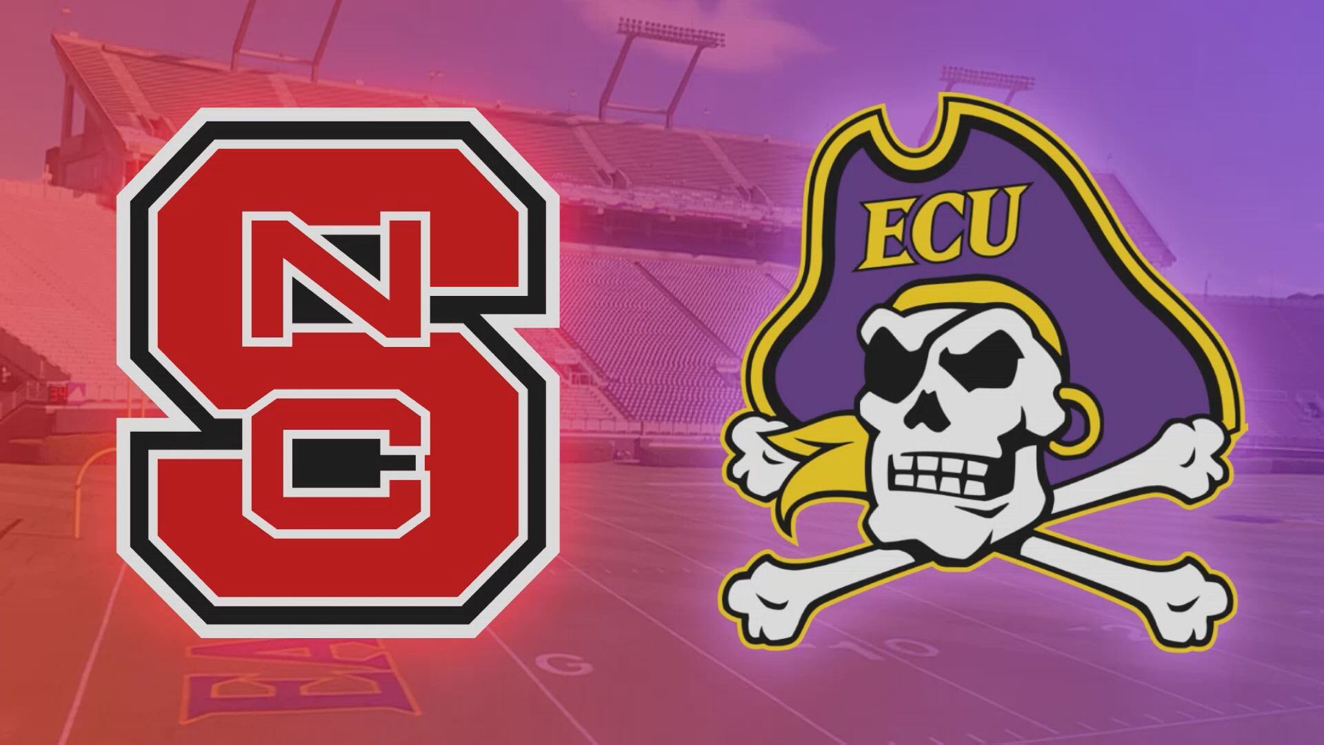 Here’s where to watch tonight’s ECU-NC State football rematch