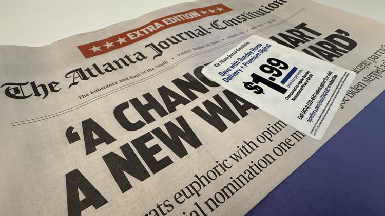 Atlanta Journal-Constitution will cease publishing print newspaper at ...