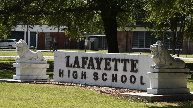 Lafayette High’s first home football game in 4 years