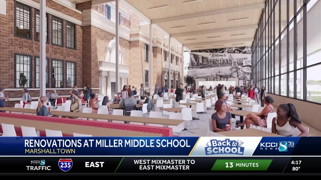 Marshalltown's Miller Middle School undergoes $106 million renovation