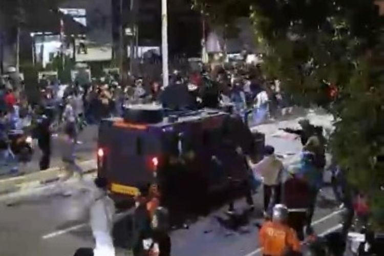 Driver Ojol Dikabarkan Tewas Dilindas Mobil Lapis Baja Brimob di Tanah Abang, Ini Kata Polisi