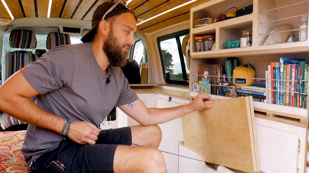 How I created the ultimate van storage solutions
