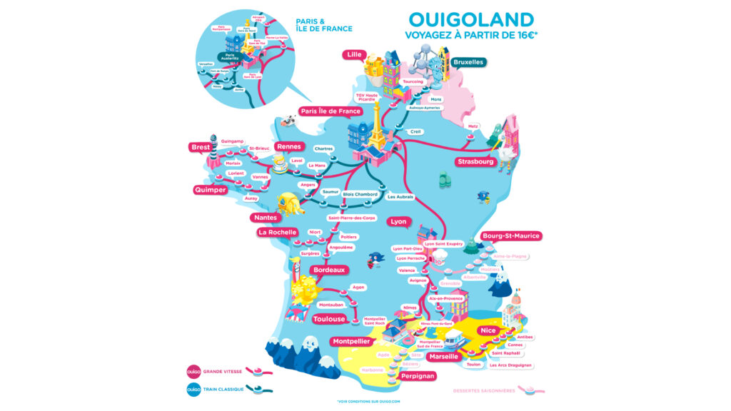 Ouigo et la SNCF gèlent leurs prix avec des billets de train dès 19