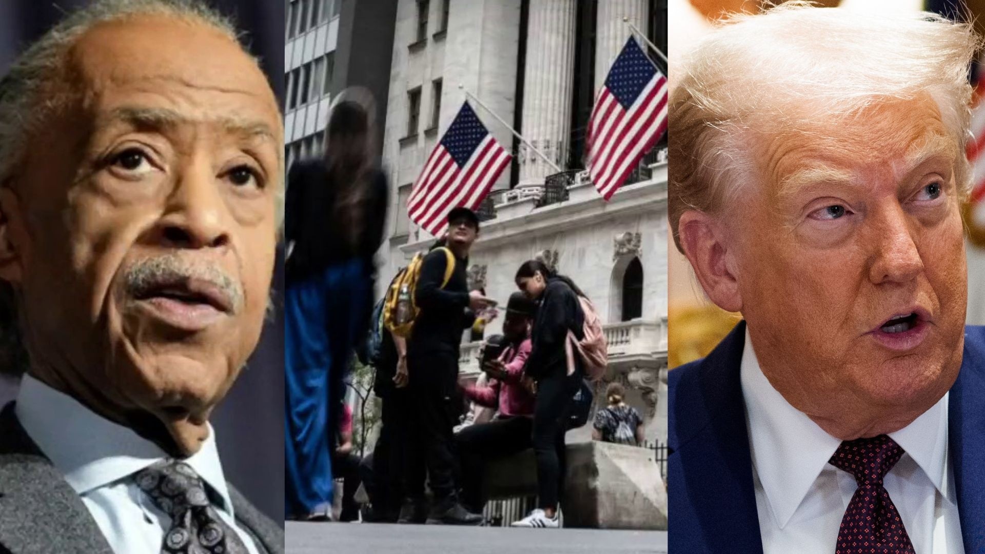 'Good people must come together': MLK III, Rev. Al lead pro-DEI march ...