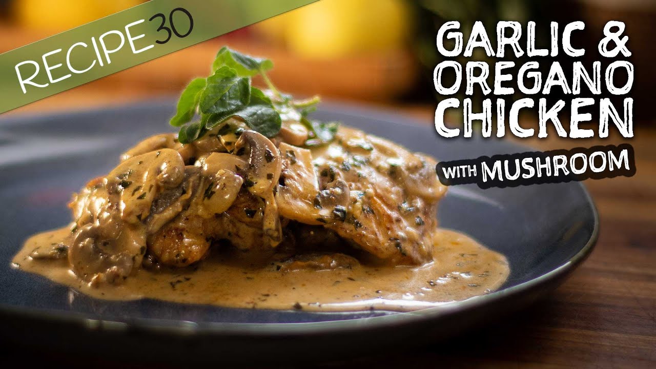 You will love this garlic and oregano chicken