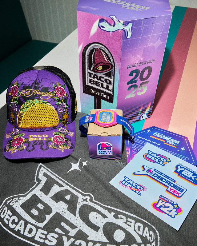 Taco Bell's New Merch Collab Is Like 'Opening A Time Capsule' From the ...