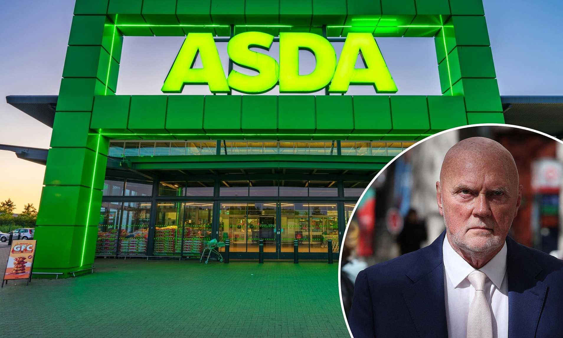 Asda suffers IT woes as sales fall again - but chairman insists grocer ...