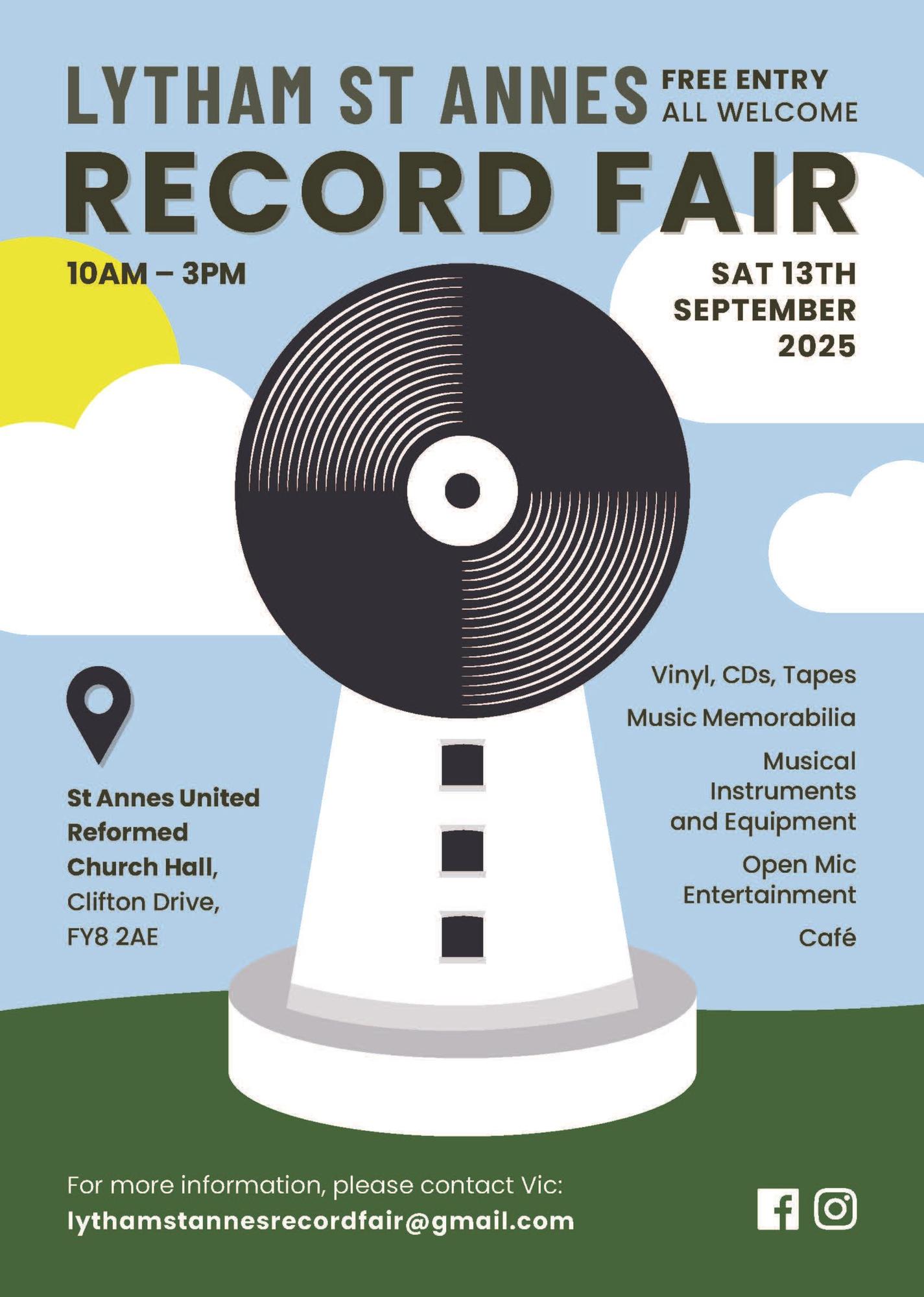 Music & Record Fair, Lytham St Annes