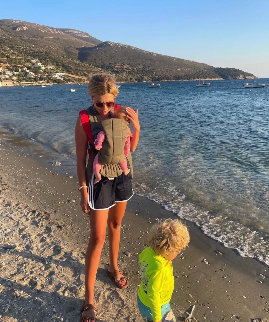 Carrie Johnson shares photos of new look Boris on family holiday in Greece