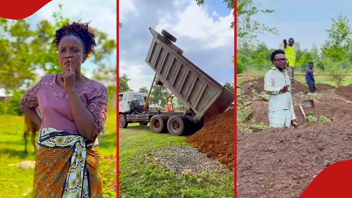 Bolo Bespoke breaks ground as he starts construction for mum's huge ...