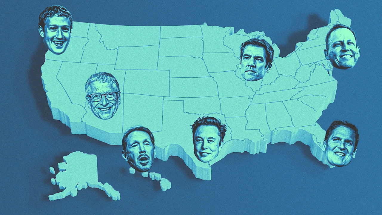 Tech billionaires are building their own private cities. Here’s who’s ...
