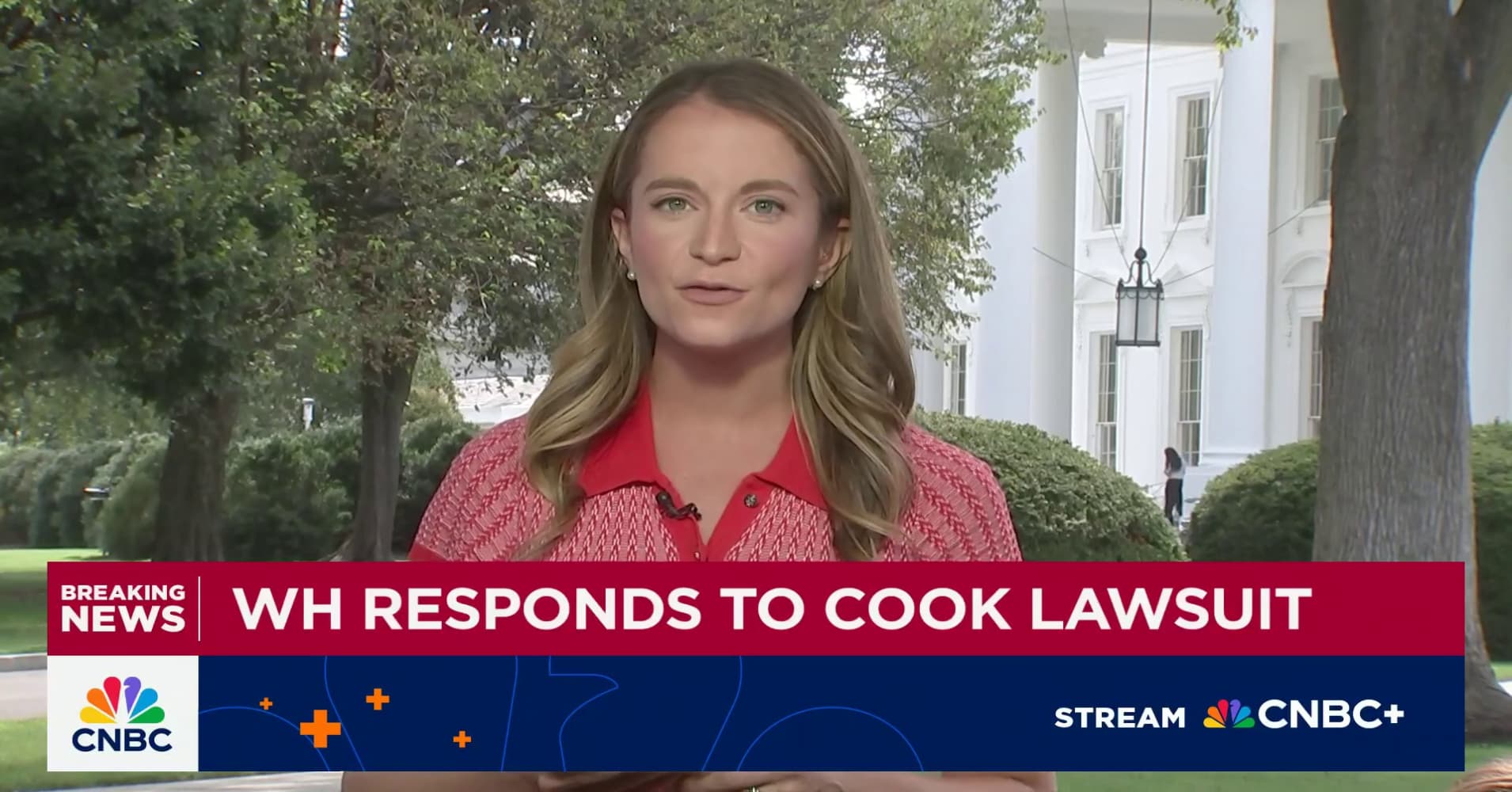 White House responds to Fed Gov. Lisa Cook's lawsuit