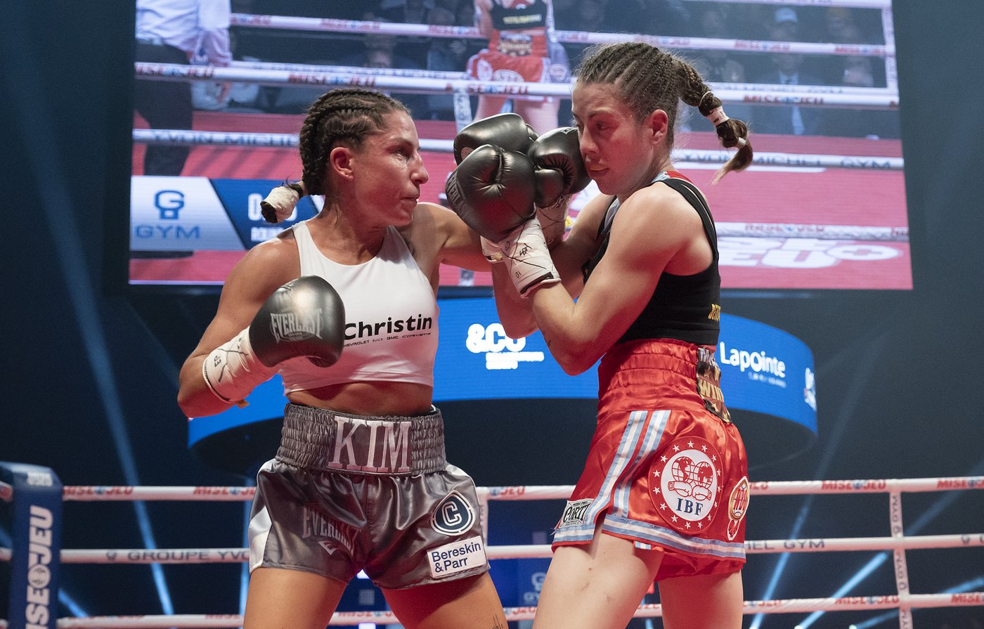 La boxeuse Kim Clavel fera face à Sol Cudos en championnat du monde IBF ...