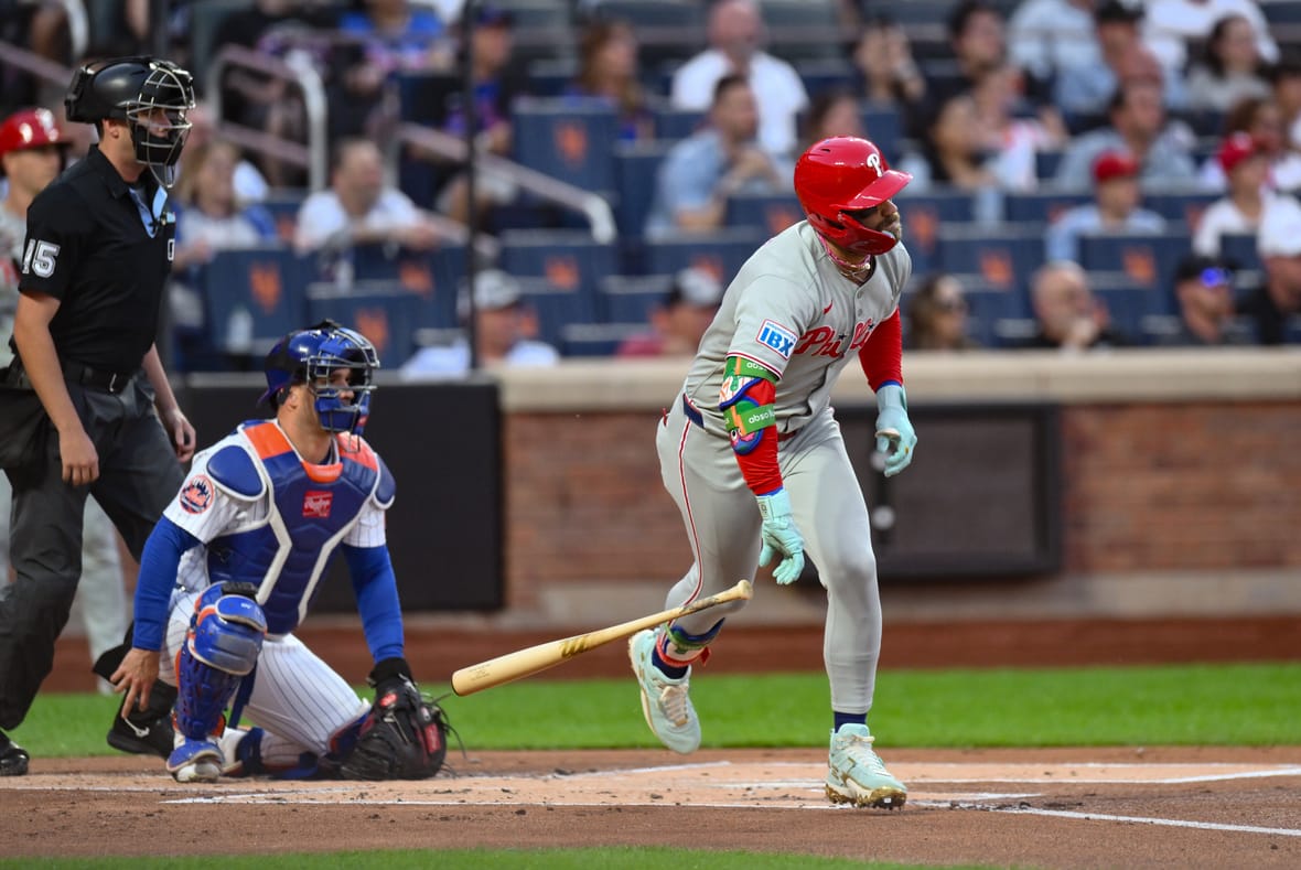 Bryce Harper Issues Wake-Up Call as Phillies' 10-Game Citi Field Skid ...