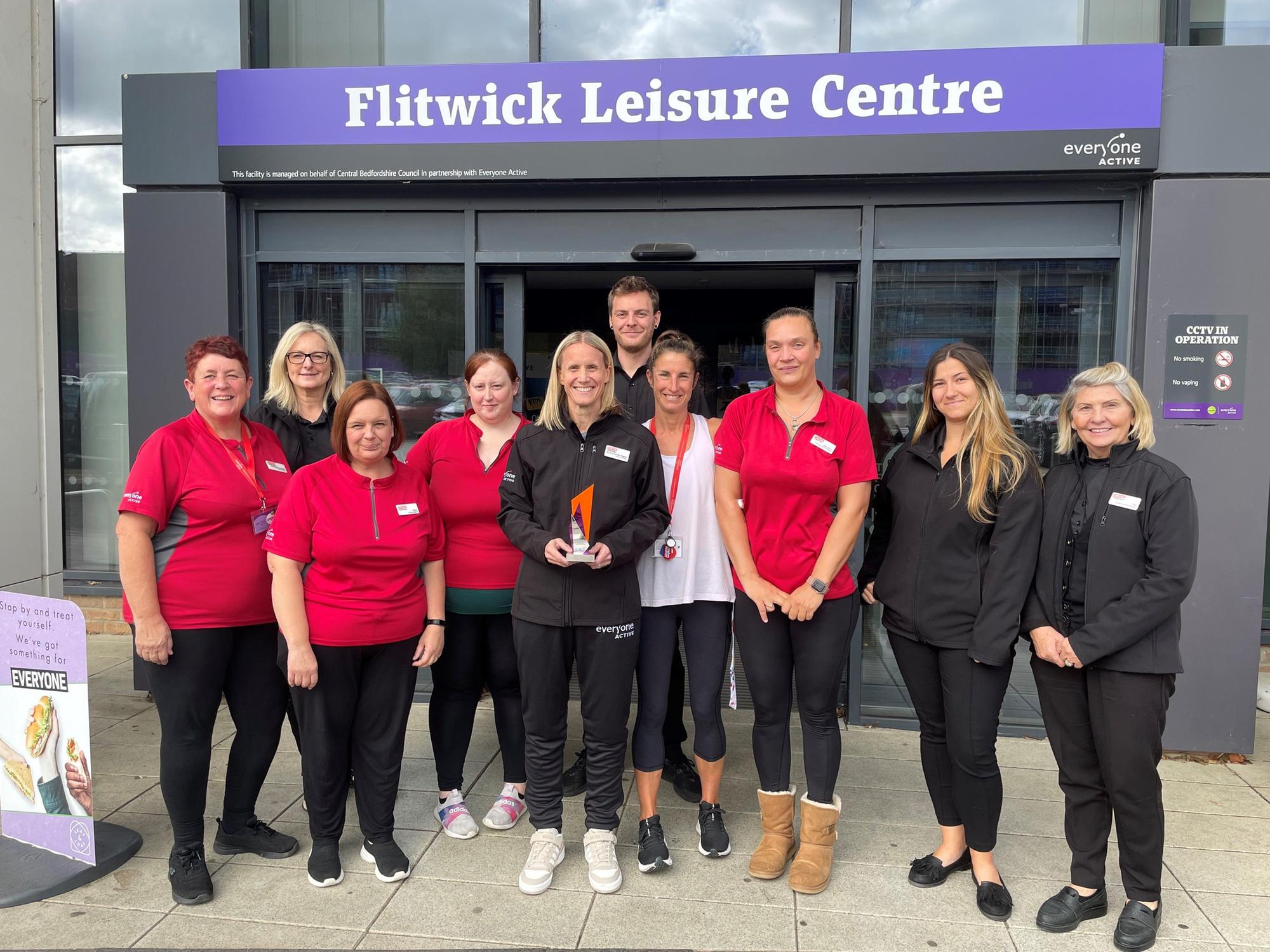 Flitwick Leisure Centre aims to win another top award