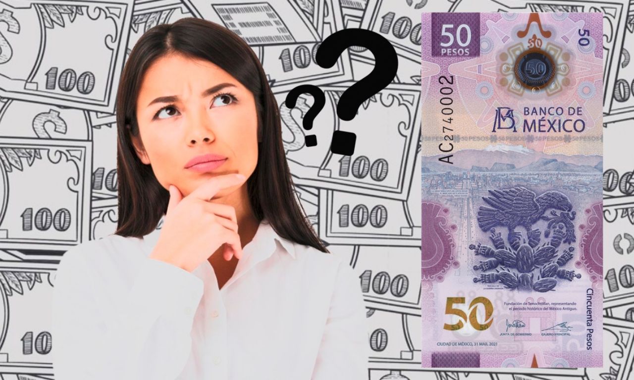 ¿Cómo saber si mi billete de 50 pesos del Ajolote vale mucho dinero ...