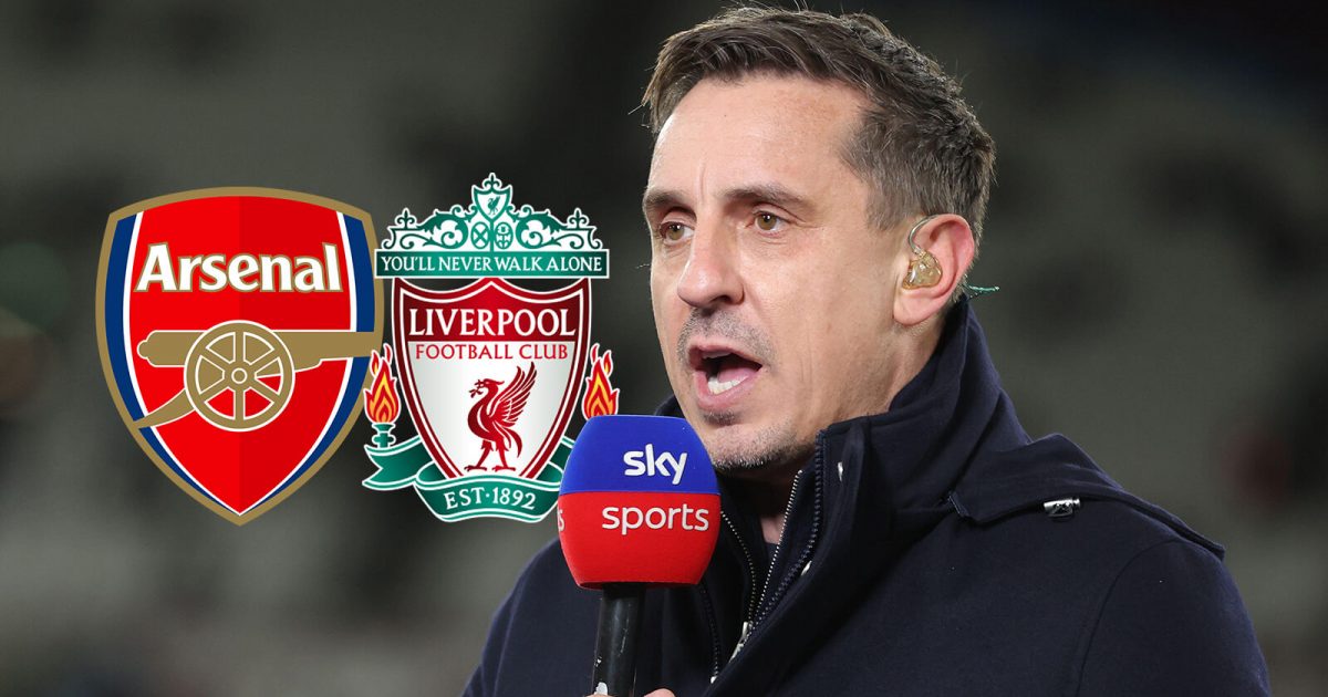 Neville makes ‘huge’ Arsenal title claim as Liverpool ‘hearts will have ...