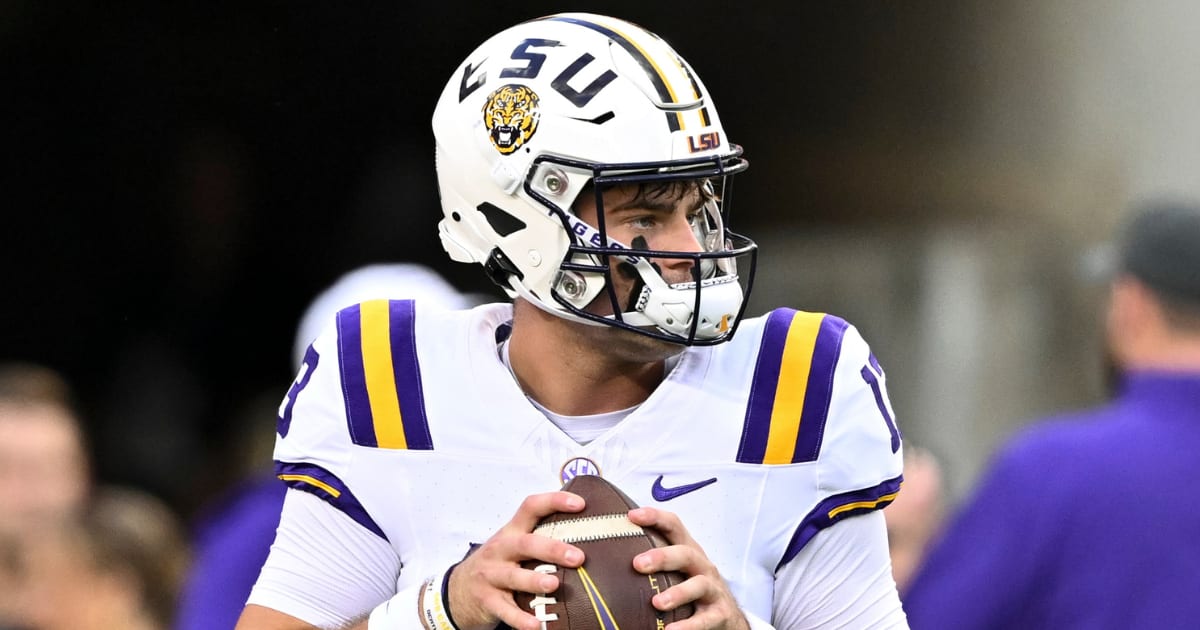 Greg McElroy predicts Garrett Nussmeier will throw two interceptions in ...