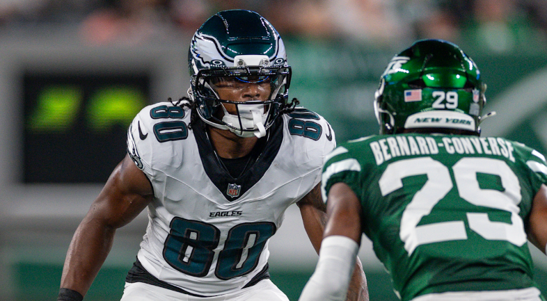John Metchie’s jersey number choice stirs up good and bad Eagles memories