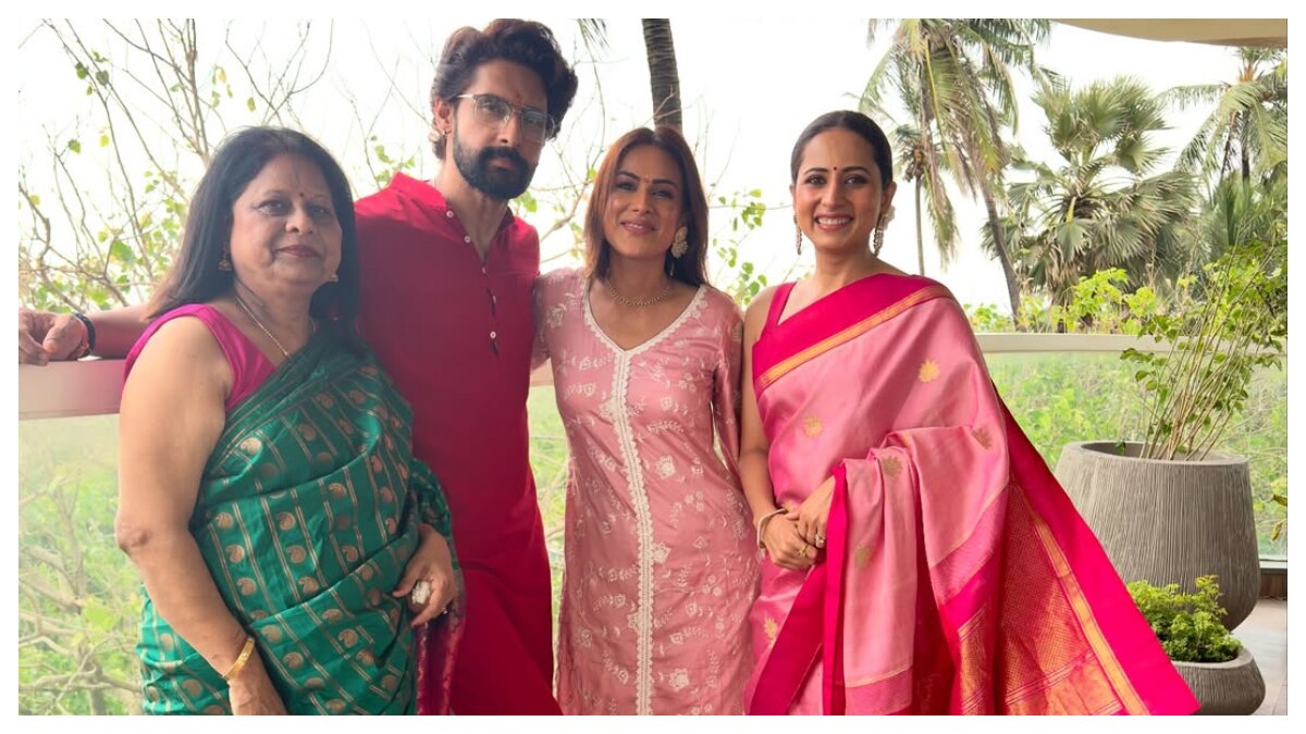 Nia Sharma Drops Photos From Ravi Dubey & Sargun Mehta’s Plush Mumbai Home