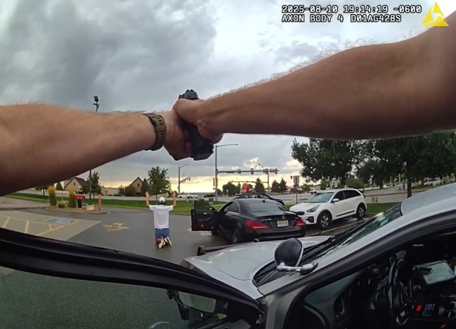 Video shows Mercedes speeding wrong way down I-25 before driver’s arrest