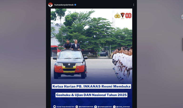 Imbas Video Viral Brimob Lindas Ojol hingga Tewas, Akun Humas Brimob Auto Diamuk Netizen Saat ...