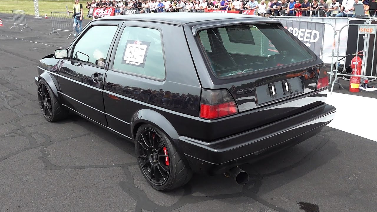 700HP VW Golf 2 Turbo 4Motion Sounds