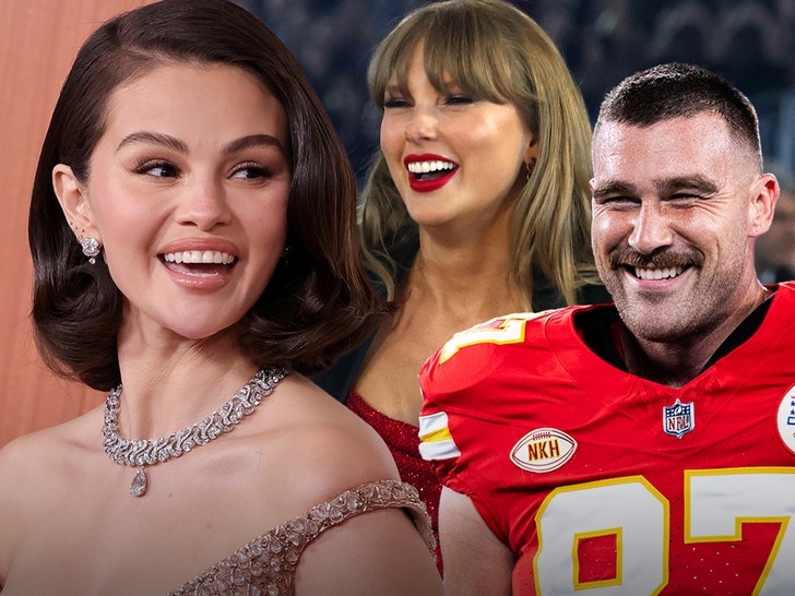 Selena Gomez Reacts to Taylor Swift and Travis Kelce’s Engagement