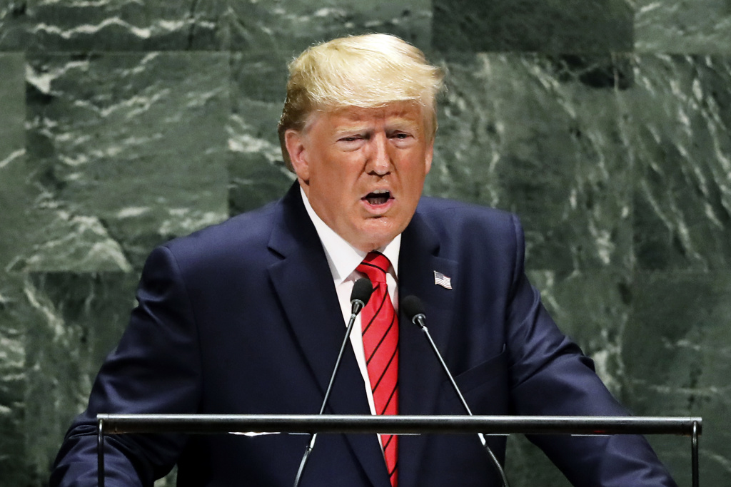 Trump till FN:s generalförsamling