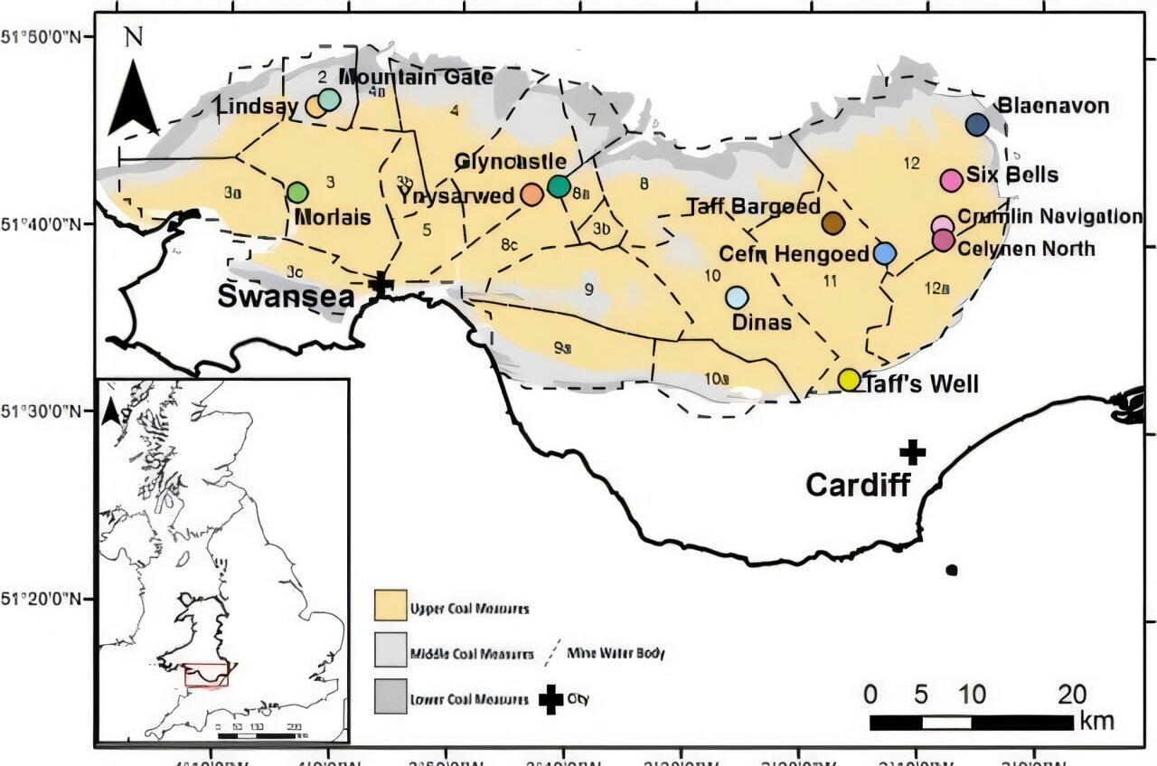 Welsh mine microbes mapped to help heat homes