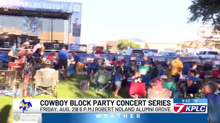 Football season marks the return of the Cowboy Block Party