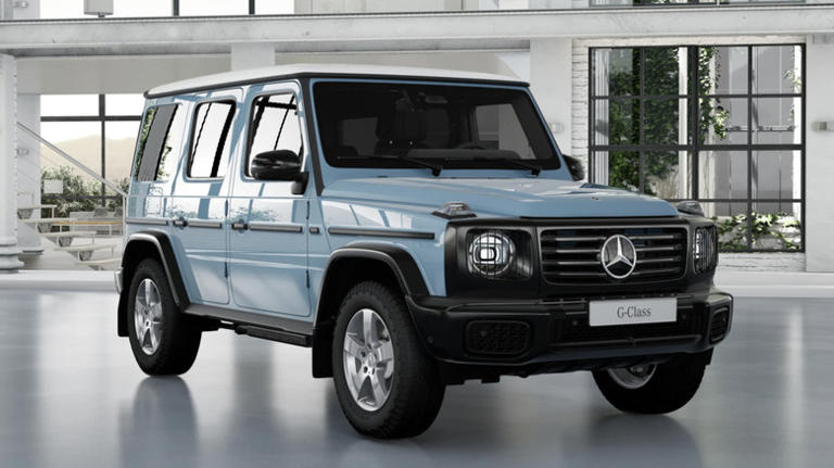 Mercedes-Benz G-Class' New White Roof Option And Vintage Look Package ...