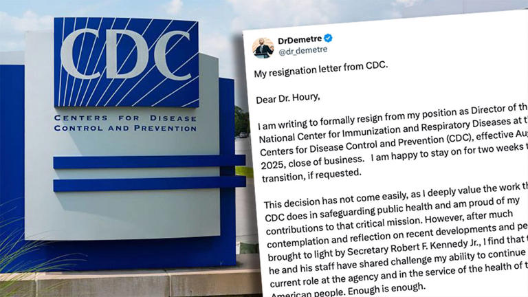 Read the Resignation Letters of Top CDC Officials