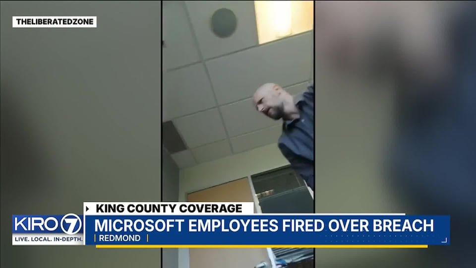 VIDEO: Microsoft employees fired over breach