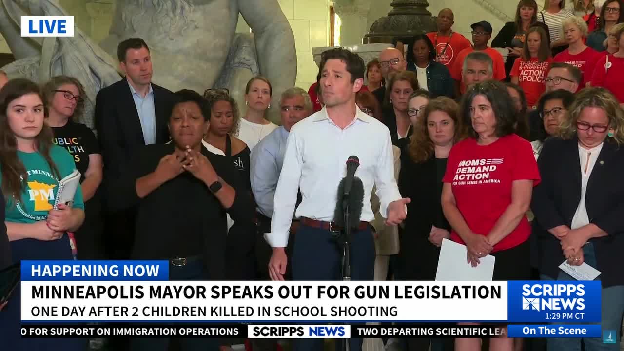 Minneapolis mayor press conference Pt. 1