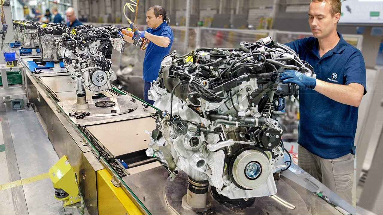 Inside Best BMW Factory in Germany Producing Massive Engines ...