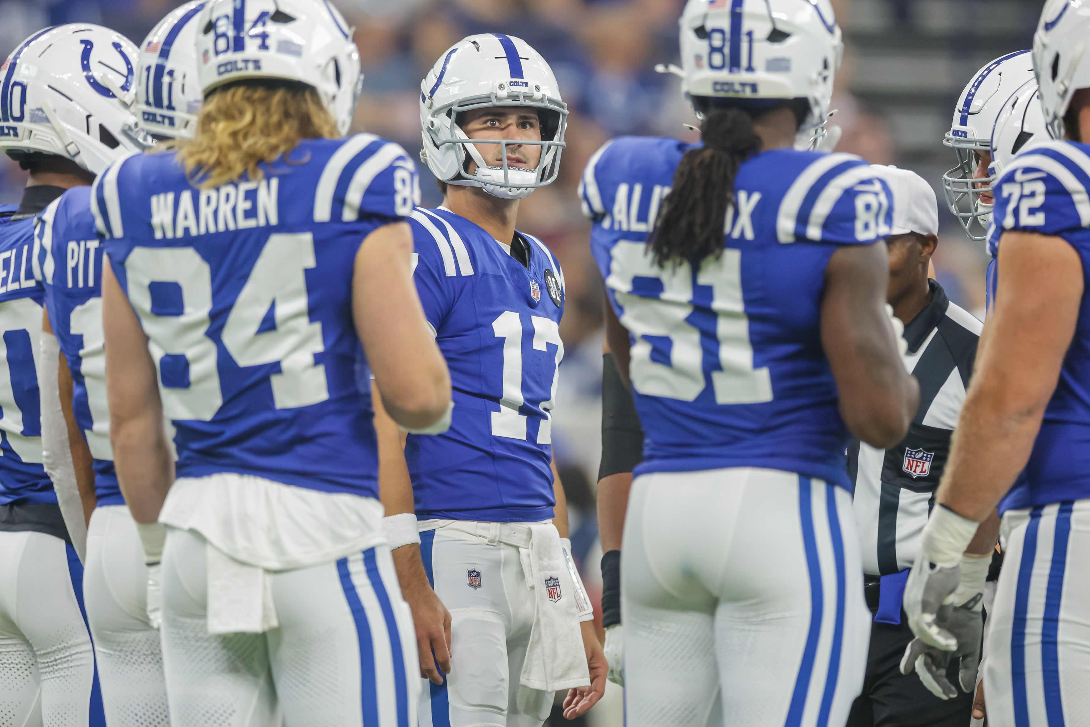 Colts Players Name 5 Captains for 2025 Season