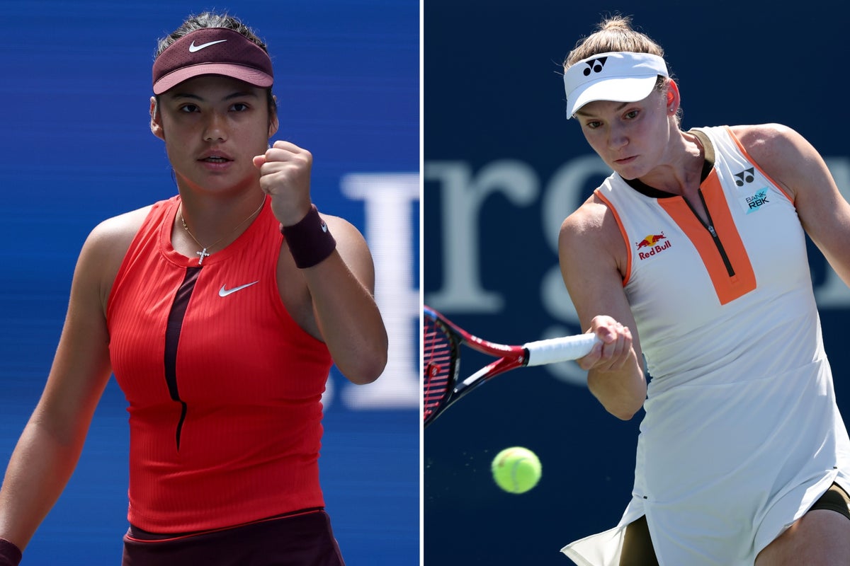 Emma Raducanu v Elena Rybakina start time: When is US Open match?