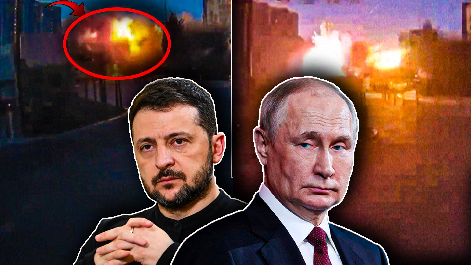 CCTV Footage captures exact moment of attack when Russian Missile hit a ...