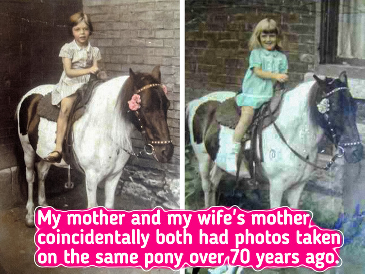 18 Photos With Coincidences That Are Too Good to Be True