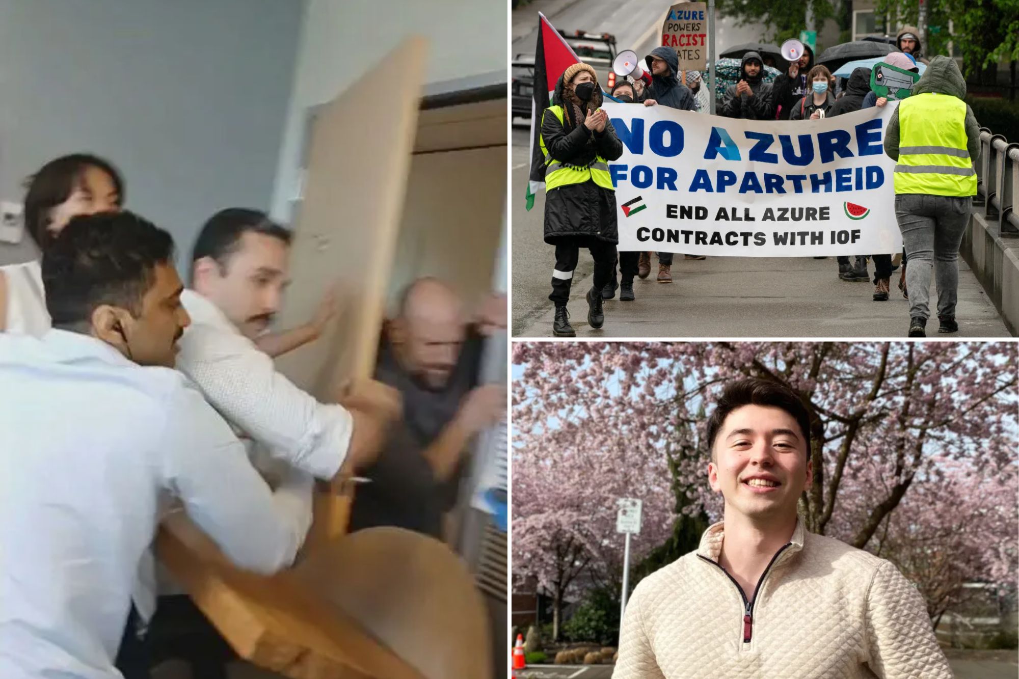 Microsoft fires 2 staffers who broke into president’s office to protest ...