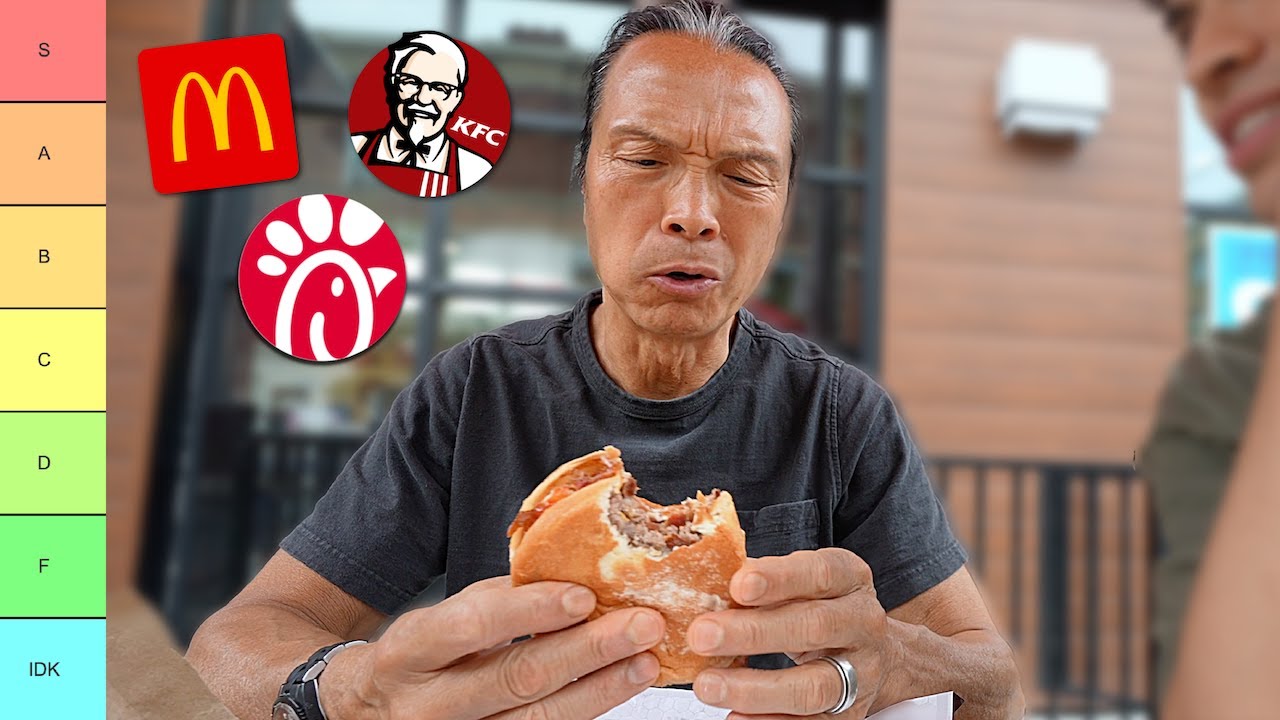 Iron Chef dad tries fast food for the first time