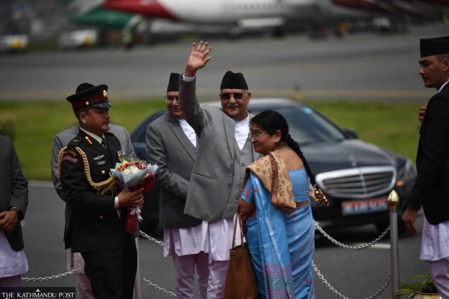 Oli's decision to attend anti-Japan parade in China baffles observers