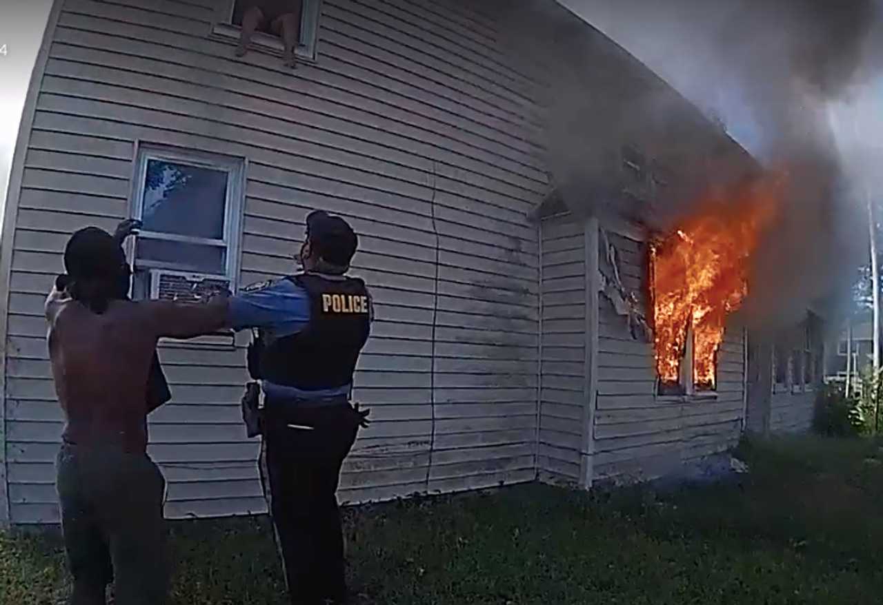 'Just Jump, We're Right Here:' Terrified Child Leaps From Burning NJ ...