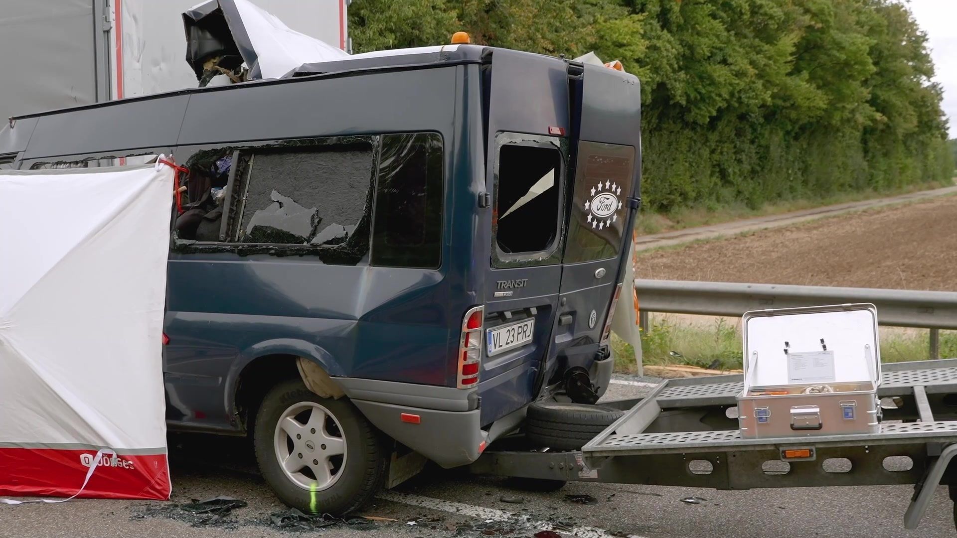 Tödlicher Unfall auf A65 bei Rohrbach