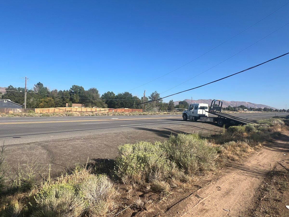 Stretch of Pyramid Highway reopens following crash